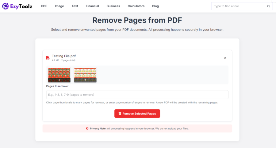 How to Remove Pages from PDF Online — Free and Instant